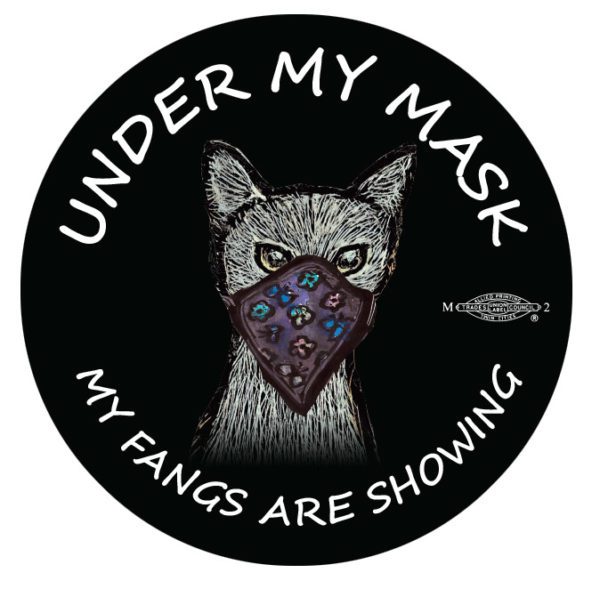 Under My Mask, My Fangs Are Showing – Ricardo Levins Morales Art Studio ...