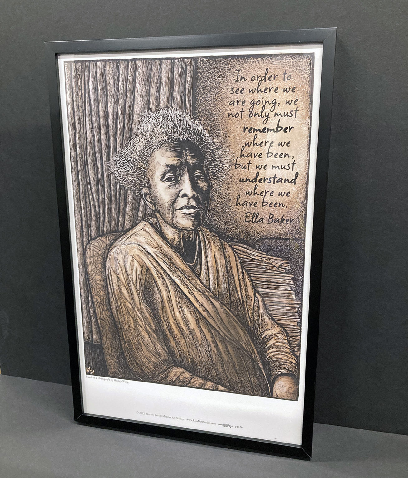 Ella Baker: Understanding – Ricardo Levins Morales Art Studio Store